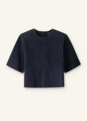 ME+EM Boxy T-shirt - Navy