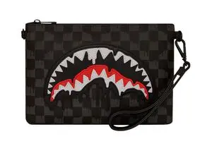 SPRAYGROUND Shark Bite" Synthetic Pochette - Black