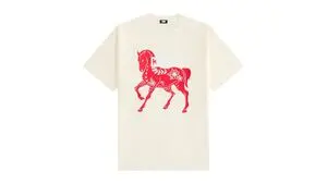 Kith Treats Year Of The Horse Vintage Tee Shirt - Sandrift
