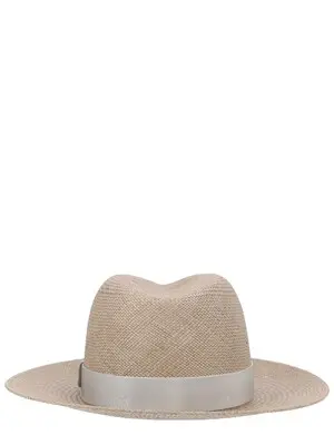 Brunello Cucinelli Straw Fedora