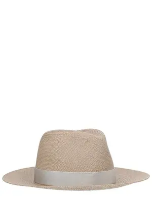 Brunello Cucinelli Straw Fedora