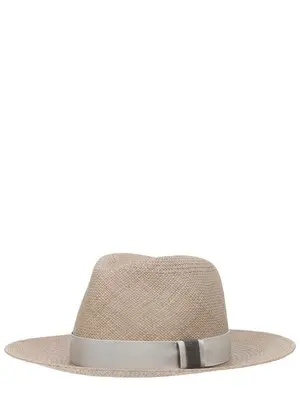 Brunello Cucinelli Straw Fedora