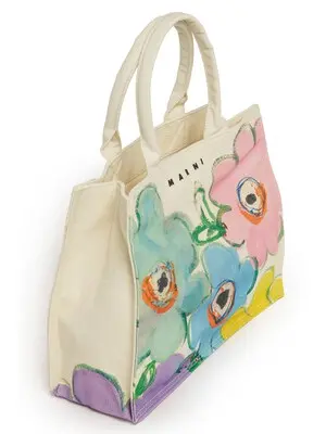 Marni Flower Print Tote