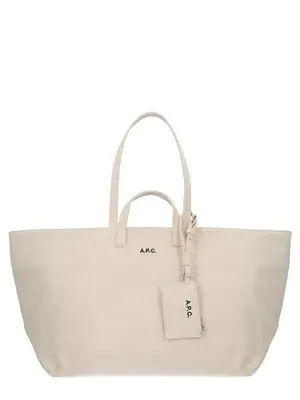 A.p.c. Le Drummer Tote Bag - Powder