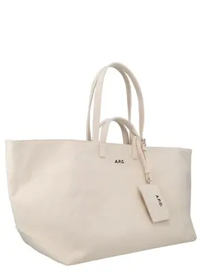 A.p.c. Le Drummer Tote Bag - Powder