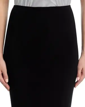 Norma Kamali Obie Long Skirt - Black