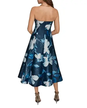 Donna Karan New York Strapless Midi Dress