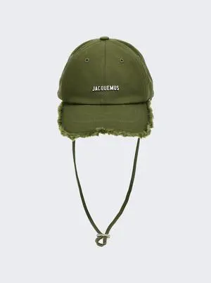 Jacquemus The Artichaut Baseball Cap - Green