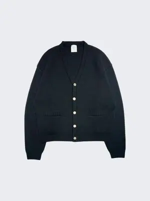 Vetements Leather Crosses Cardigan