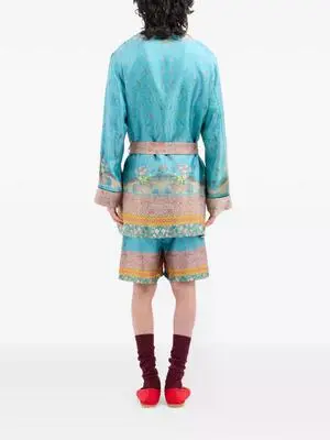 PIERRE-LOUIS MASCIA Paisley-print Coat