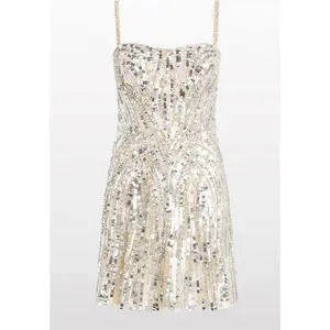 Jenny Packham Sequined Cocktail Dresses