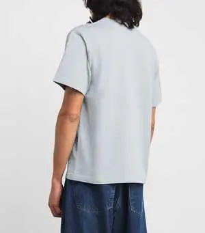 SUNFLOWER Cotton Logo T-shirt - Blue