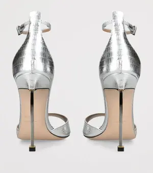 TOM FORD Leather Spire Sandals 105