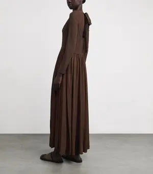 Polo Ralph Lauren Jersey Tie-back Maxi Dress