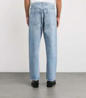 AGOLDE 90's Straight Regenerative Cotton Jeans - Blue