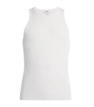 AGOLDE Ribbed Viggo Tank Top - Grey