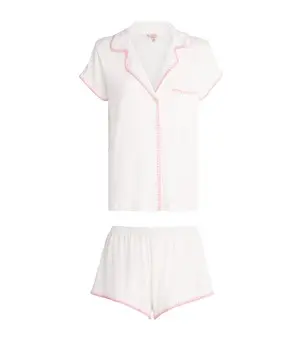 Eberjey Valentines Day Camisole Frida Pyjama Set - Ivory