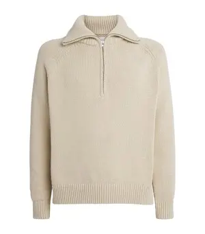 Nn07 Cotton Half-zip Sweater