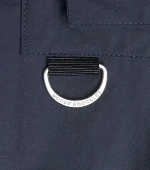 Moose Knuckles Courville Crinkle Bomber Jacket - Navy