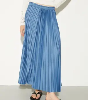 Max & Co. Jersey Pleated Maxi Skirt