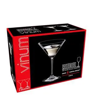 RIEDEL Set Of 2 Vinum Martini Glasses - Clear