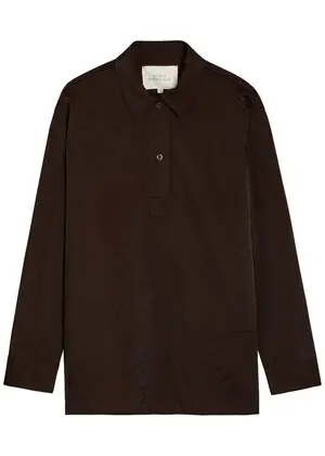 Studio Nicholson Pinole Nylon And Wool-blend Shirt