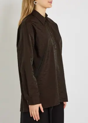 Studio Nicholson Pinole Nylon And Wool-blend Shirt