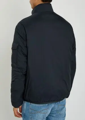 Moncler Breezes Padded Shell Jacket - Navy