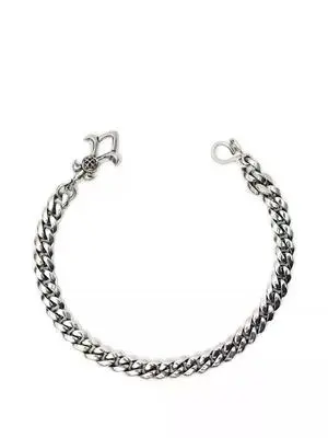 AMAL GUESSOUS Curb Chain Necklace - Silver