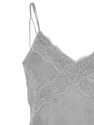 Andamane Rosetta Lace Asymmetric Dress