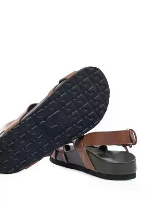 Soeur Mexico Buckle Sandals - Brown