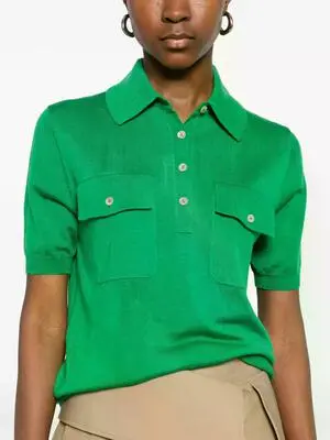 P.a.r.o.s.h Pocket Polo Top