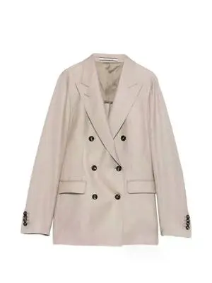 Tagliatore Double-breasted Peaked Lapel Jacket