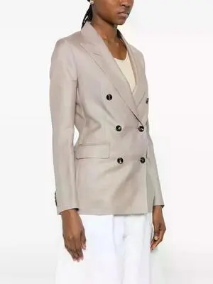 Tagliatore Double-breasted Peaked Lapel Jacket
