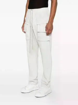 Rick Owens Drawstring Cotton Trousers