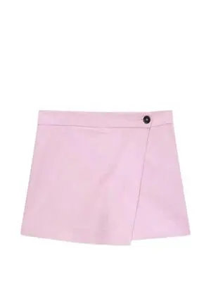 MSGM Button-fastening Wrap Shorts