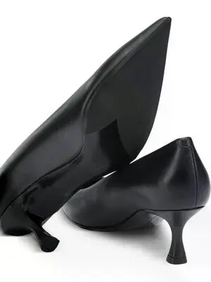 SERGIO LEVANTESI Pointed Leather Pumps