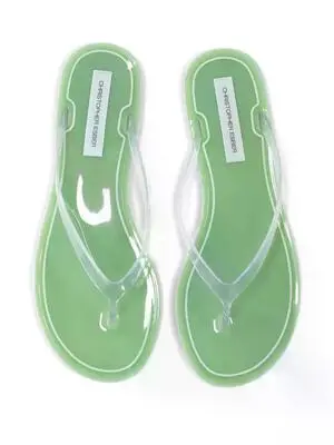 Christopher Esber Jo Flip Flop - Green
