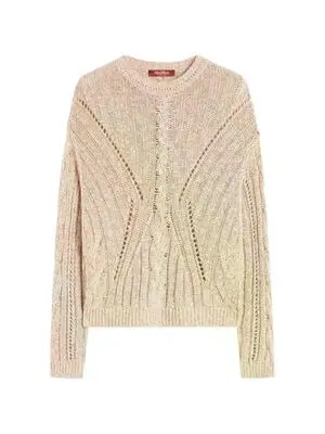 Max Mara Knitted Top - Neutrals