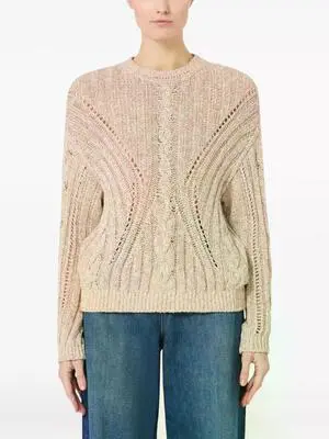 Max Mara Knitted Top - Neutrals