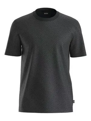 BOSS Patterned T-shirt - Grey