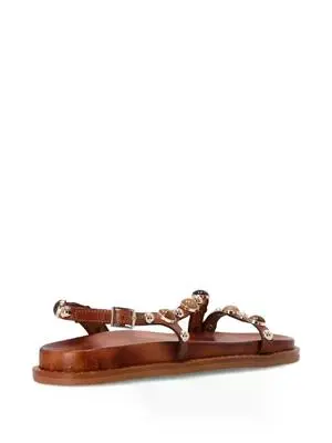 KOTRIS SANDALS Stud-embellished Buckle Sandals