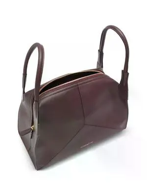 Victoria Beckham Plié Leather Tote