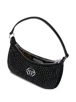Philipp Plein Strass-embellished Top-zip Shoulder Bag