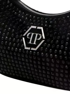 Philipp Plein Strass-embellished Top-zip Shoulder Bag