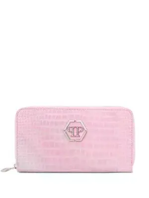 Philipp Plein Zip-around Wallet - Pink