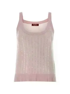 Max Mara Sequined Camis Tanks For Women