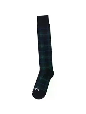MC2 SAINT BARTH Checked Socks - Blue