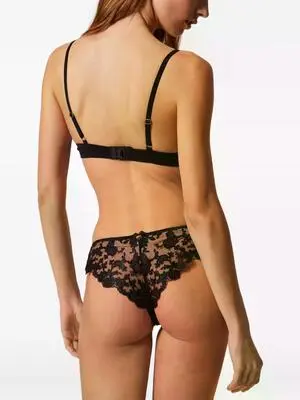 TWINSET Embroidered Tulle Briefs