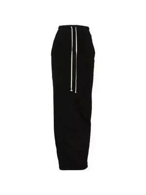 Rick Owens Pillar Maxi Skirt - Black